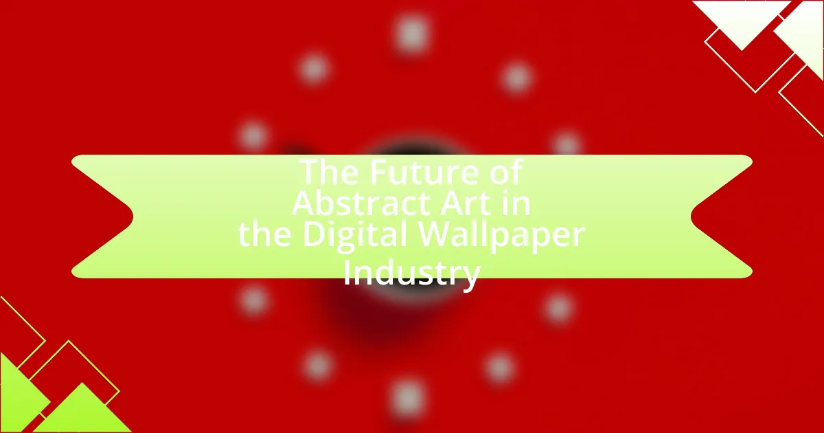The Future of Abstract Art in the Digital Wallpaper Industry • art ...