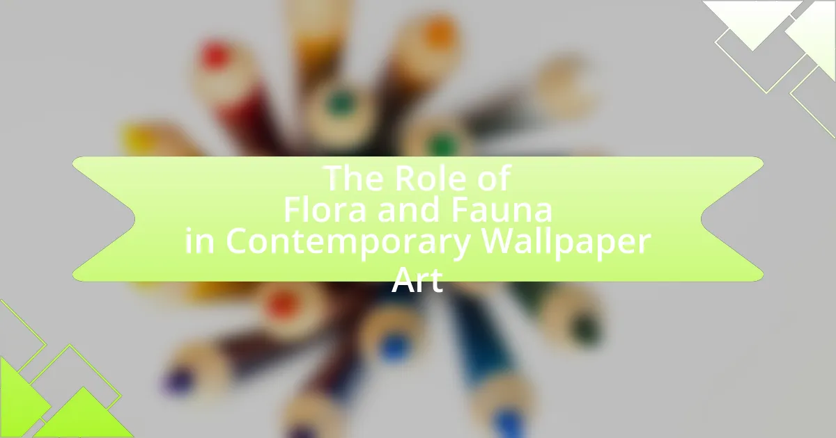 The Role of Flora and Fauna in Contemporary Wallpaper Art • art ...